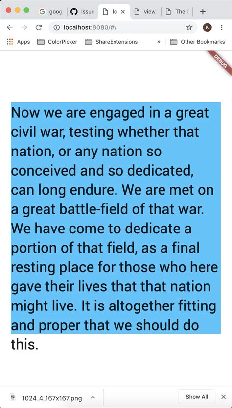 Text Widget Will Occasionally Overflow Its Containing Widget Issue Flutter Flutter