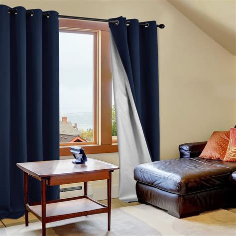 Dark Blue Curtains