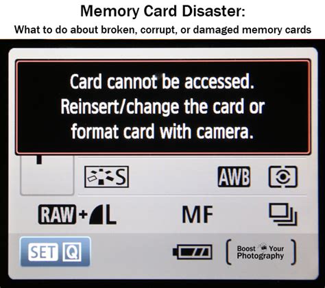 Memory Card Disaster What To Do About Broken Corrupt Or Damaged Memory Cards Boost Your