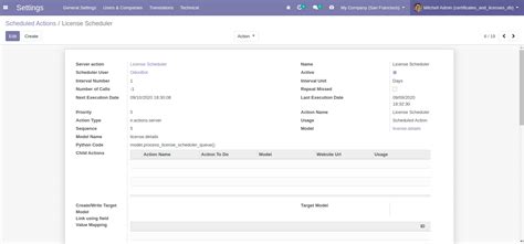 Odoo Certificate License Management Expiry Reminders Automation