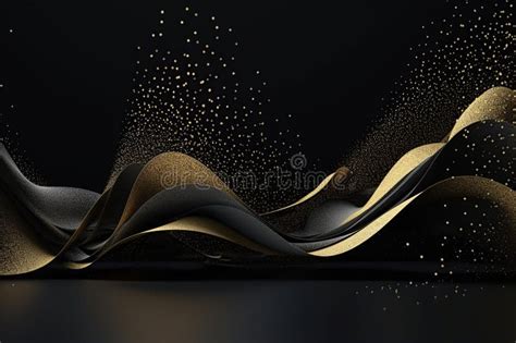 3d Abstract Futuristic Illustration Low Poly Shape With Connecting Dots
