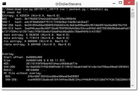 New Tool Headtailpy Didier Stevens