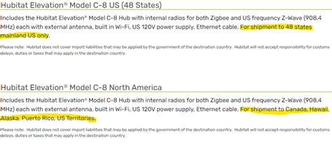 Difference Between Us And Na Versions Devices Hubitat