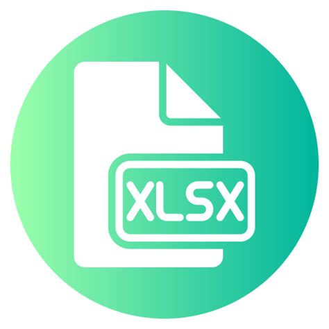Xlsx Generic Gradient Fill Icon