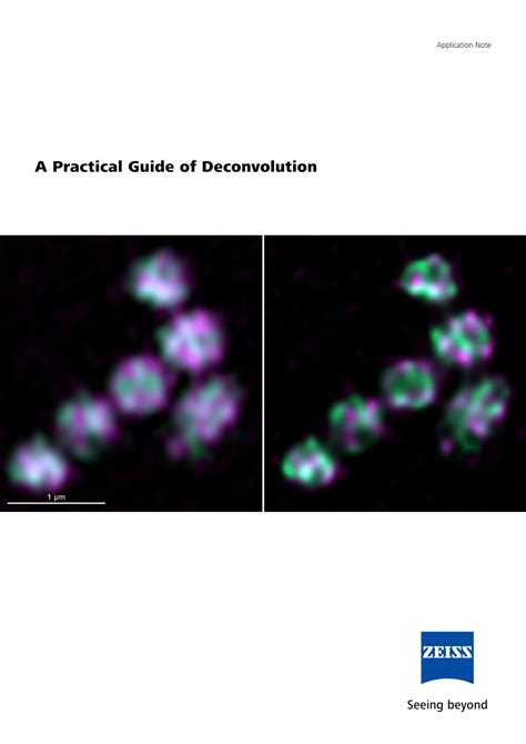 Pdf A Practical Guide Of Deconvolution