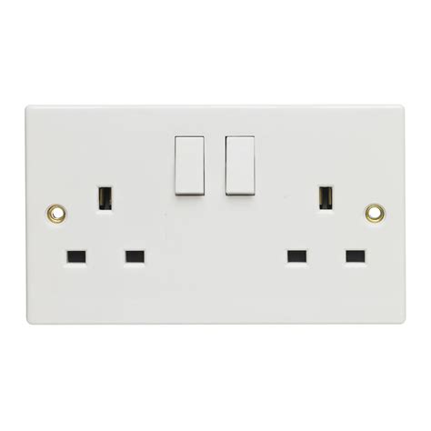 2 Gang Switch Socket At 35 Piece Modular Switch Socket Combination In Faridabad ID