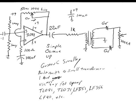 Simple Octave Circuit Simple Octave Circuit