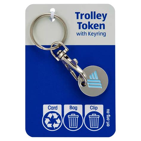 Trolley Token Key Ring