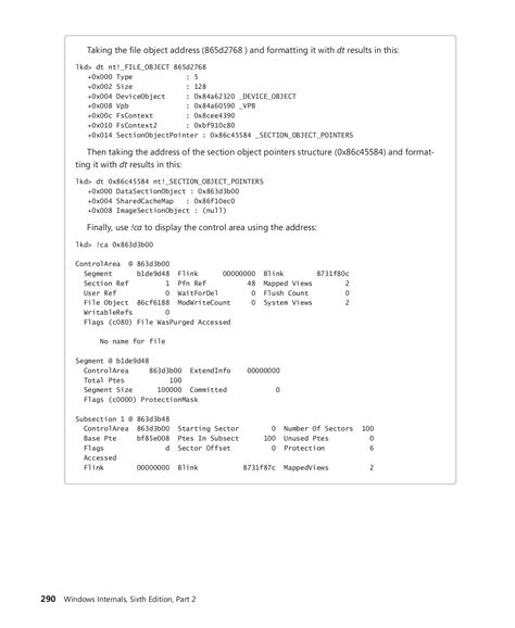 windows internals part 2 willington island page 312 flip pdf