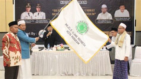 tgh ahmad muammar nasrullah pimpin mui kota mataram