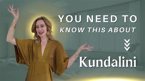 What You Need To Know About Kundalini Spiritual Awakening Youtube