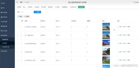 计算机毕业设计springboot线上报名系统设计与实现 基于spring Boot的在线活动报名系统开发与实践 Spring Boot框架下