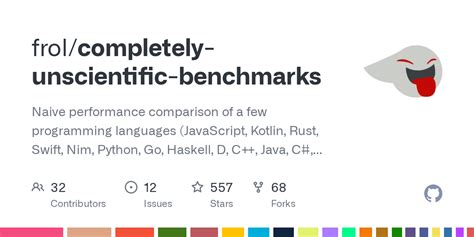 Github Frolcompletely Unscientific Benchmarks Naive Performance