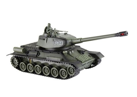 RC tank Russian T-34 1:28 2.4GHz RTR - RCobchod.cz