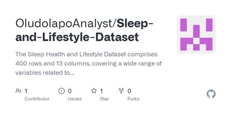 Sleep And Lifestyle Dataset Sleep Health And Lifestyle Dataset Csv At
