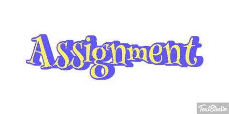 Assignment Word Animated  Logo Designs Assignment Word Animated  Logo Designs