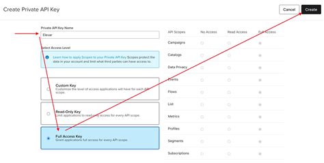 How To Create Klaviyo Private API Key