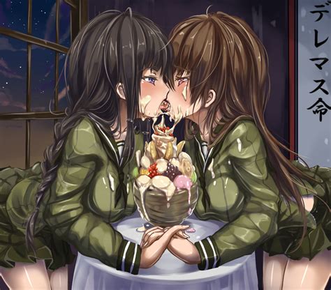 Kitakami And Ooi Kantai Collection Drawn By Monikano Danbooru