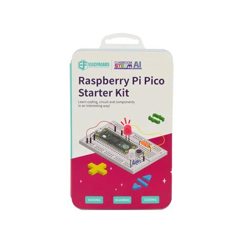Elecfreaks Raspberry Pi Pico Starter Kit W Raspberry Pi Pico H Board