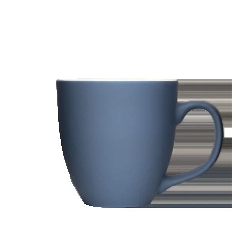 Große Kaffeetasse In Blau 400 Ml Mahlwerck