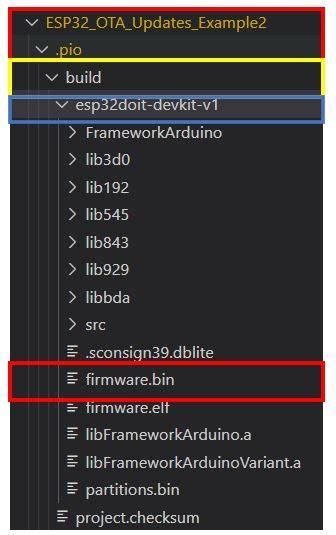 Esp32 Ota Using Asyncelegantota With Vs Code And Platformio Ide