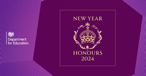 The Kings New Year Honours List 2024 Honours For Contributions To