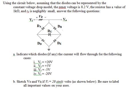 Sample Exam Problems Diodes