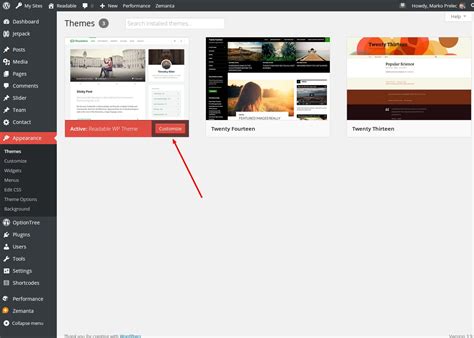 Readable Wordpress Theme Documentation