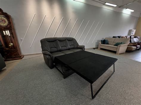 ДИВАНИ ШКІРЯНІ•МЕБЛІ З ЄВРОПИ•МʼЯКІ МЕБЛІ•ДИВАНИ З ЄВРОПИ• Шкіряний розкладний диван трійка