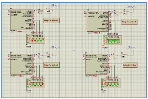complete simulated system model on proteus download scientific diagram