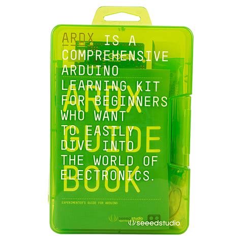 seeed 110060004 ardx arduino starter kit includes uno board rapid