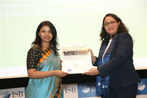 Completed Isb Executive Education Course Just Yesterday An