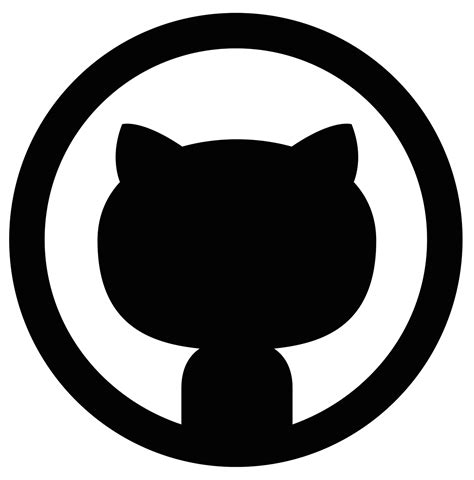 black github logo png image background png arts