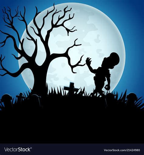 Zombie Background Vector Zombie Background Stock Illustrations