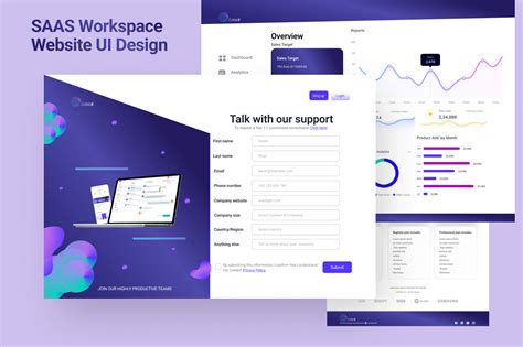 SAAS Website UI Design On Behance SAAS Website UI Design On Behance