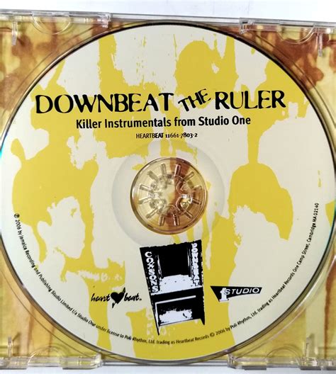 Various Downbeat The Ruler 2006 Cd O Vinis