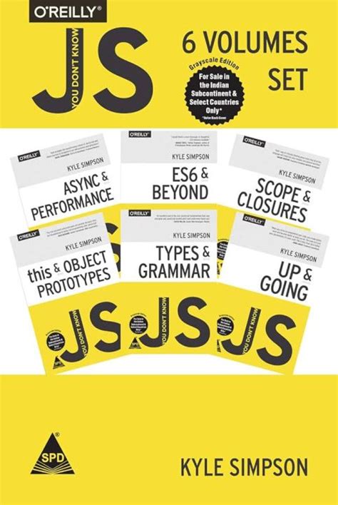 You Dont Know Js Book Series By Kyle Simpson Bd