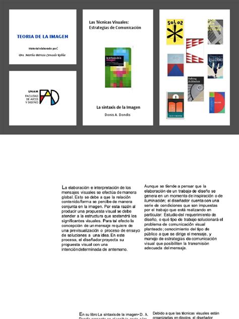 4 8 Técnicas Visuales Pdf Perspectiva Gráfica Percepción Visual