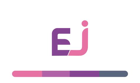 Alphabet Letters Initials Monogram Logo Ej Je E And J 13067472 Vector