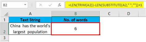 count words in excel examples how to count words in excel