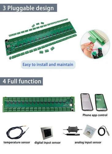 Metal Sheel ESP32 ARDUINO 256 CHANNEL IO MODULE UL868 A256 12VDC At