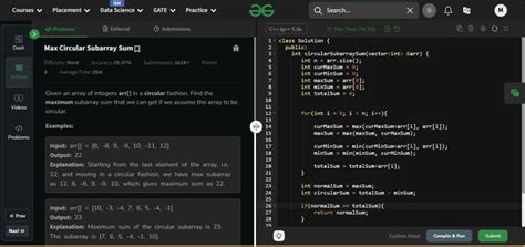 Day 12 160 Days Gfg Challenge Mansi Singhal