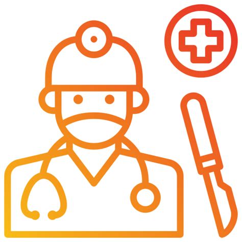 Surgeon Generic Gradient Outline Icon