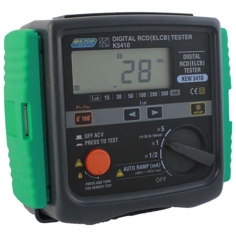 Industrial Digital RCD ELCB Tester Christensen Tools South Africa