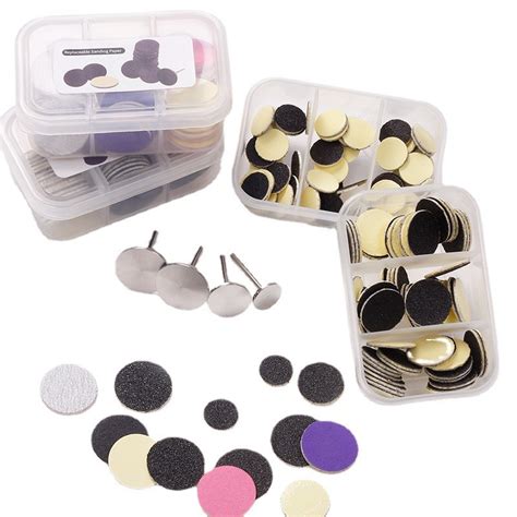 Badu Bg 60pcs Box Професионална шкурка за мъртва кожа на краката Рашпил за крака Педикюр 80 120