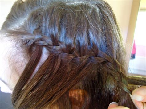 Princess Juicy T Waterfall Braid Tutorial