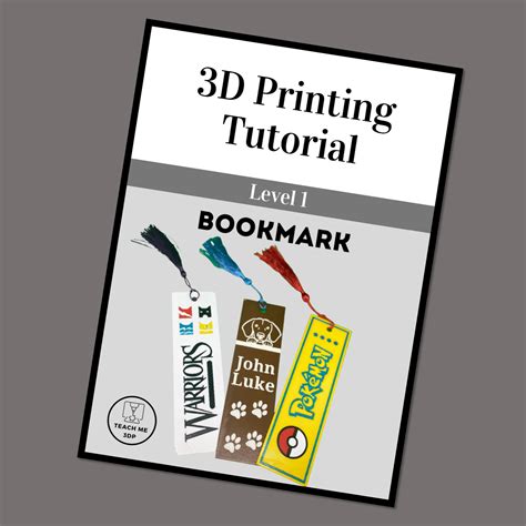 3d Print Your Own Name Tag — Teachme3dp