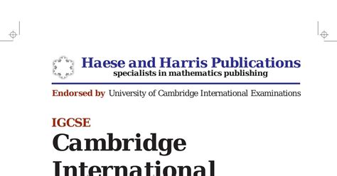 Igcse Math Extended Pdf Docdroid