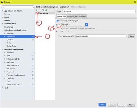 localhost how to setup built in webserver in phpstorm stack overflow