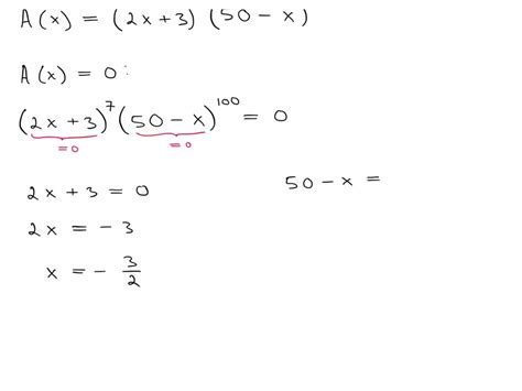Solved Identify The Zeros And Their Multiplicities For The Function